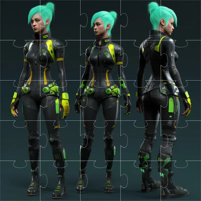 3d Character Reference Sheets Midjourney Prompt Promptbase