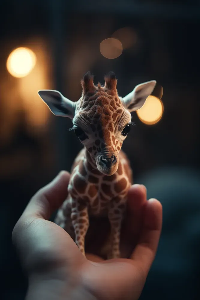 Micro Animals One Palm Of Hands Midjourney Prompt | PromptBase