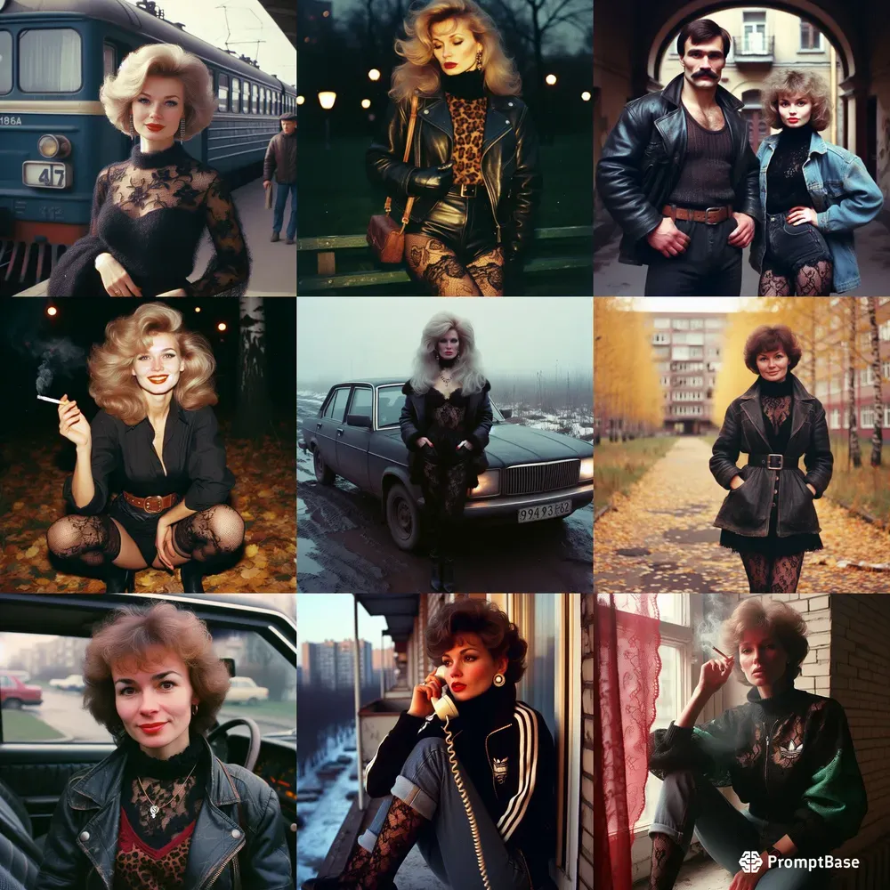 Realistic Photos Of Soviet Women In 80s DALL·E Prompt | PromptBase