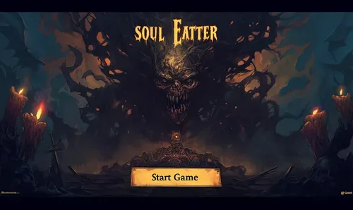 Video Game Menu Screen Ui Designs App | PromptBase