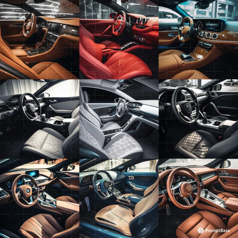 Car Interior Designs Midjourney Prompt | PromptBase