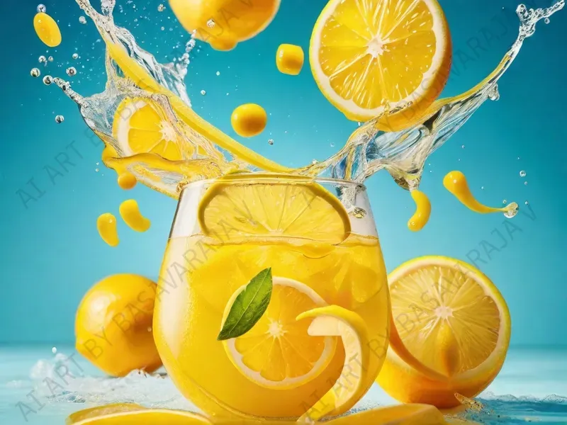 Surreal Food Splash Epic Culinary Ads Leonardo Ai Prompt | PromptBase