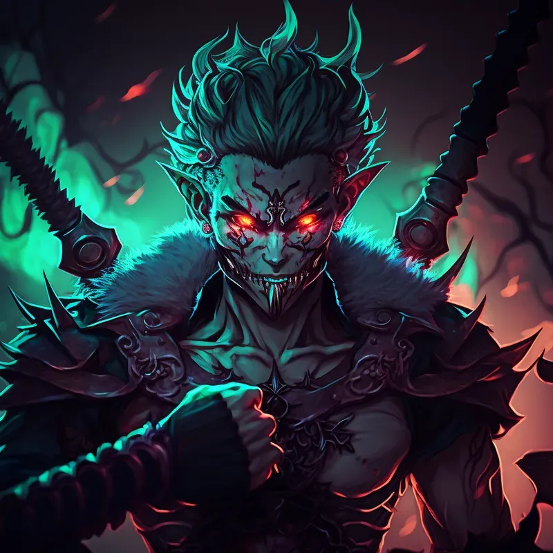 Highly Detailed Demons Demon Slayer Ocs Midjourney Prompt | PromptBase