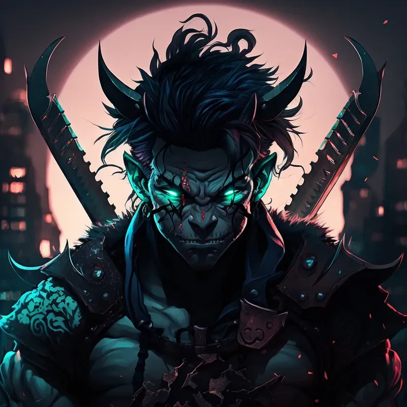 Highly Detailed Demons Demon Slayer Ocs Midjourney Prompt | PromptBase