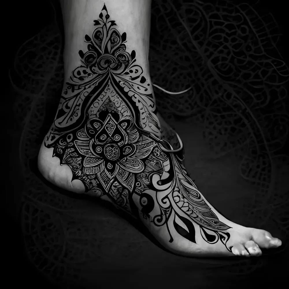 Fully Customisable Tattoo Designs Midjourney Prompt Promptbase