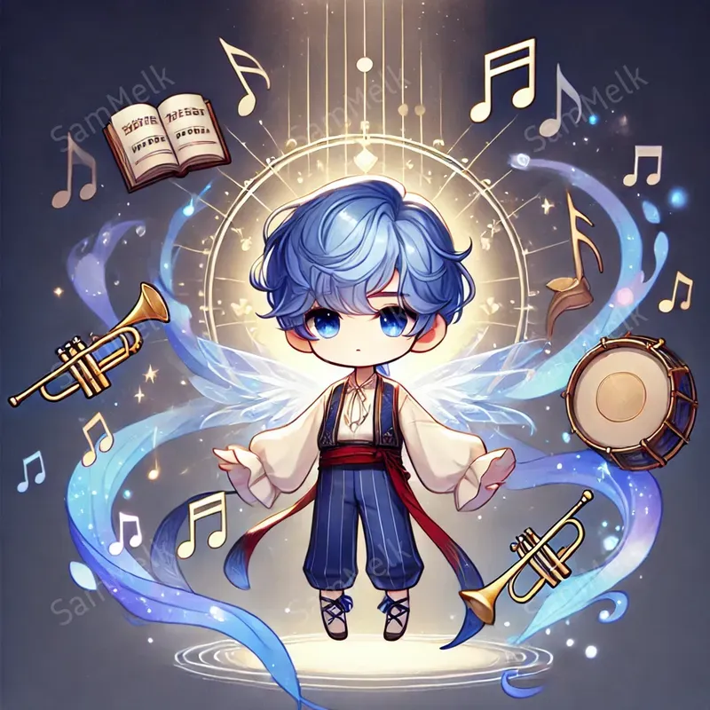 Elemental Character Chibi Art DALL·E Prompt | PromptBase