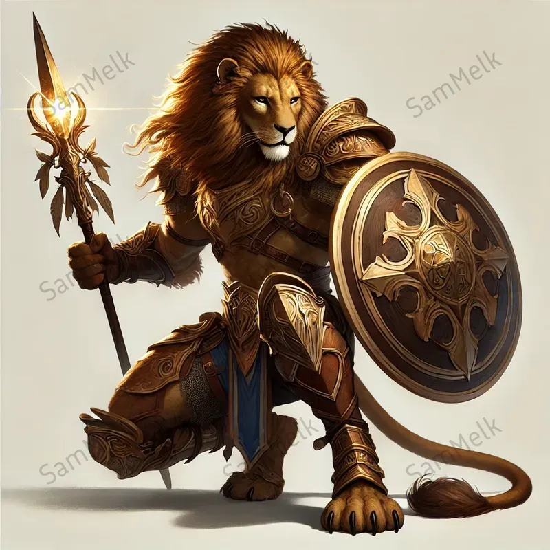 Anthropomorphic Fantasy Art DALL·E Prompt | PromptBase
