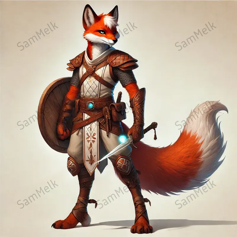 Anthropomorphic Fantasy Art DALL·E Prompt | PromptBase