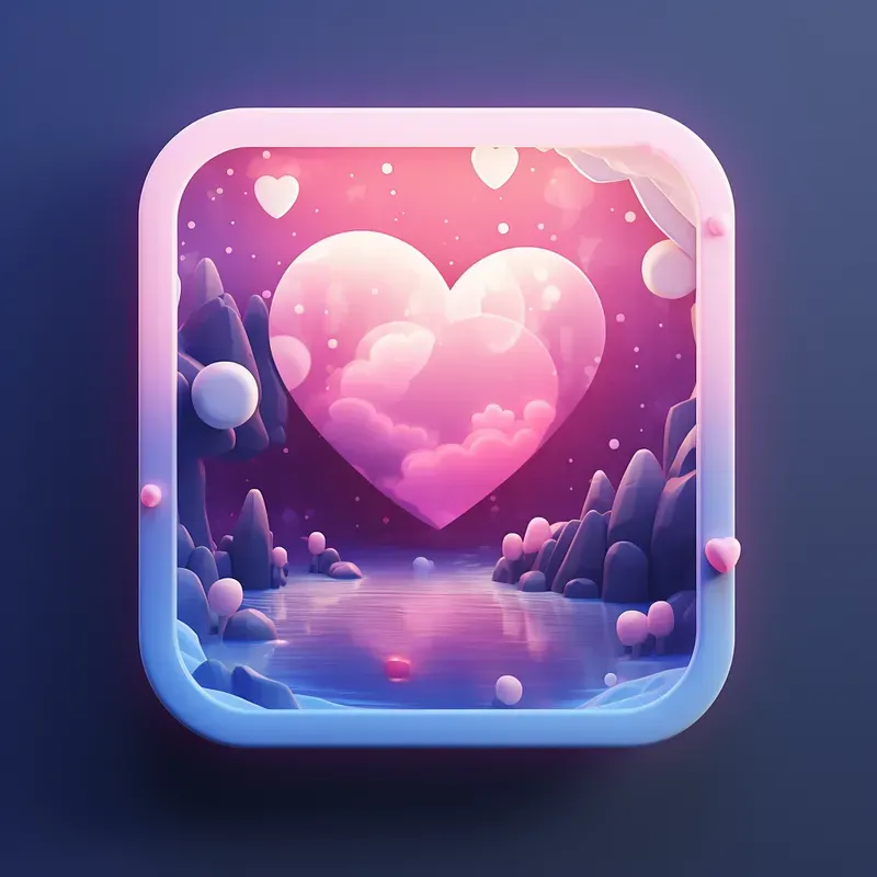 Dreamy App Icon Designs Midjourney Prompt | PromptBase