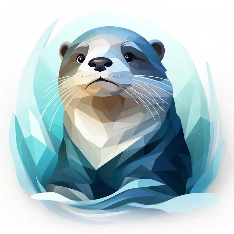 Polygon Animal Illustrations Midjourney Prompt | PromptBase