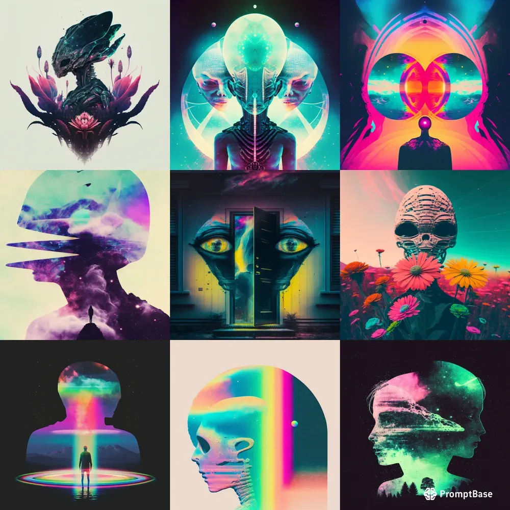 Next Level Album Covers Midjourney Prompt | PromptBase