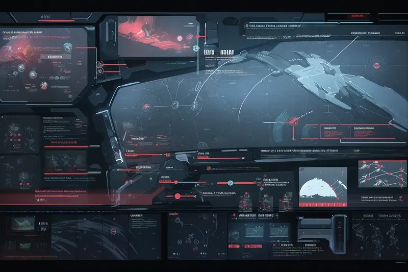 Scifi Futuristic Dashboard Ui Midjourney Prompt | PromptBase