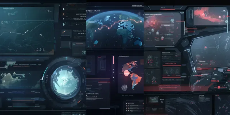 Scifi Futuristic Dashboard Ui Midjourney Prompt | PromptBase