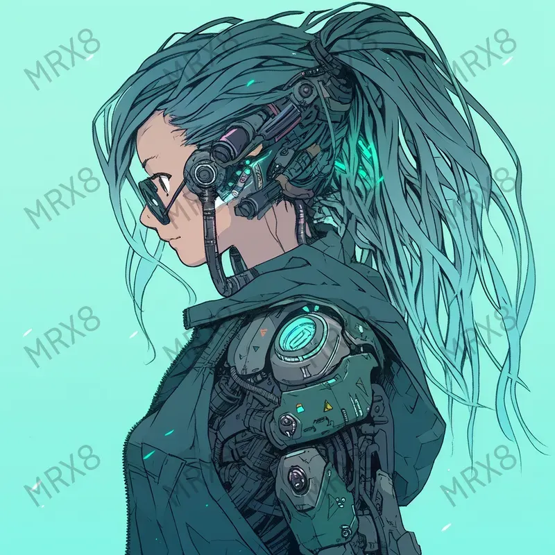 Cyberpunk Anime Manga NFT Collections Midjourney Prompt | PromptBase