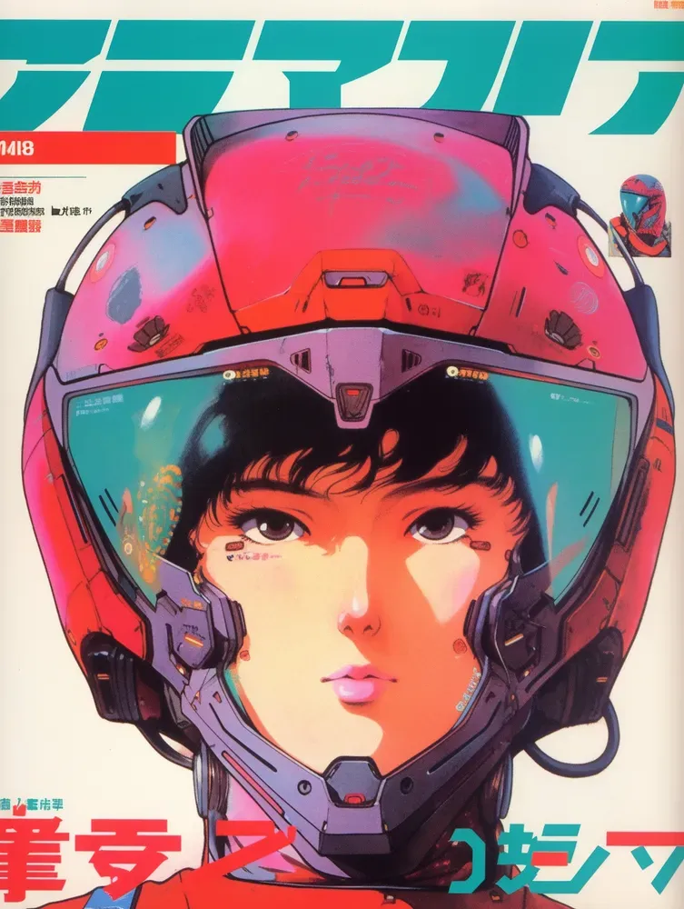 Vintage Japanese Magazine Covers Midjourney Prompt | PromptBase