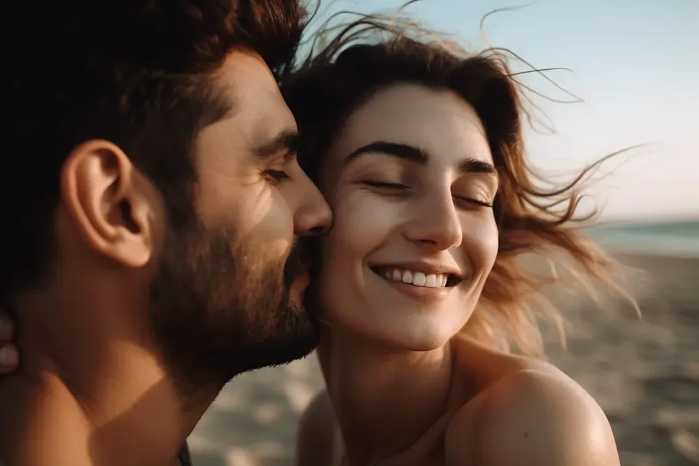 Premium Realistic Romantic Couples Midjourney Prompt | PromptBase