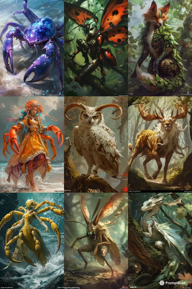 Hybrid Creature Concept Art Midjourney Prompt | PromptBase