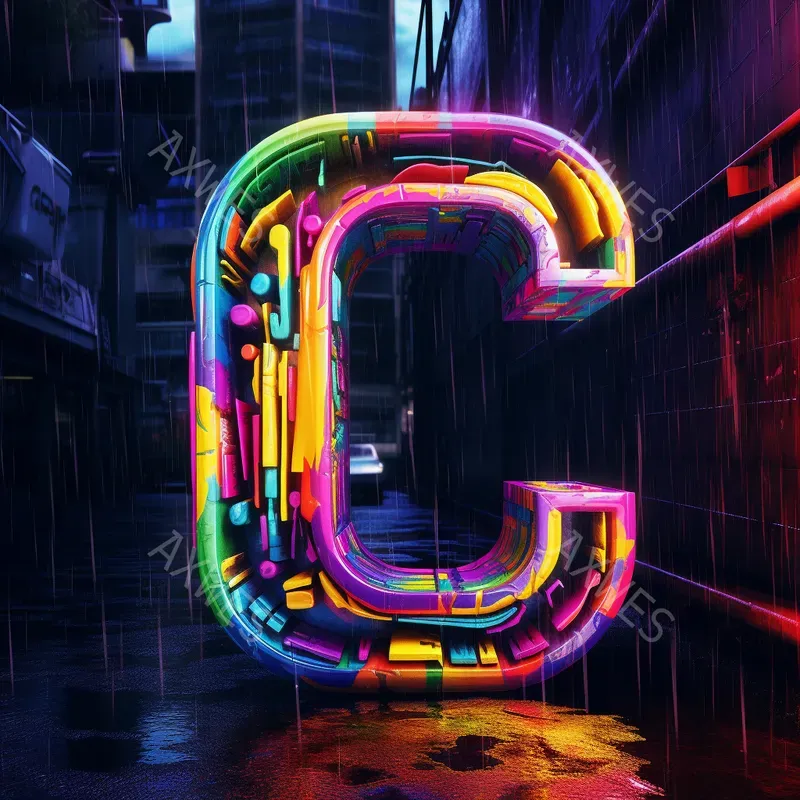 Artistic Letters Midjourney Prompt | PromptBase