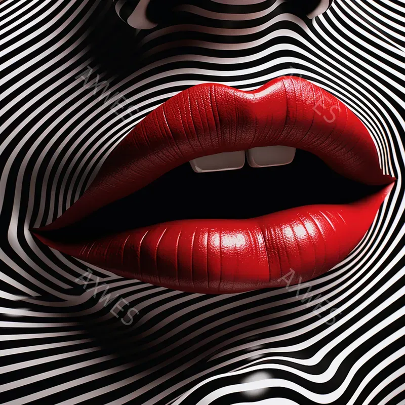 Linear Abstract Bodies Midjourney Prompt | PromptBase