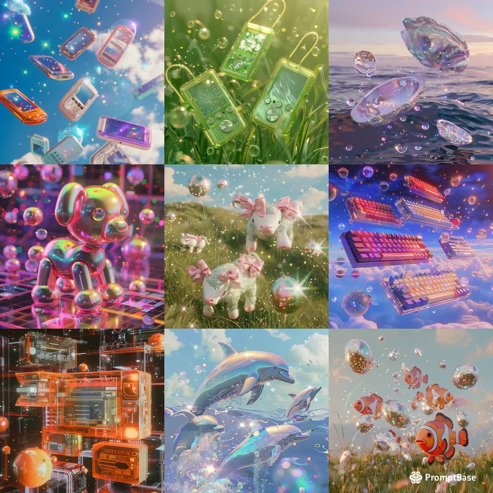 Y2k 90s Retro Dreamy Aesthetics Midjourney Prompt | PromptBase