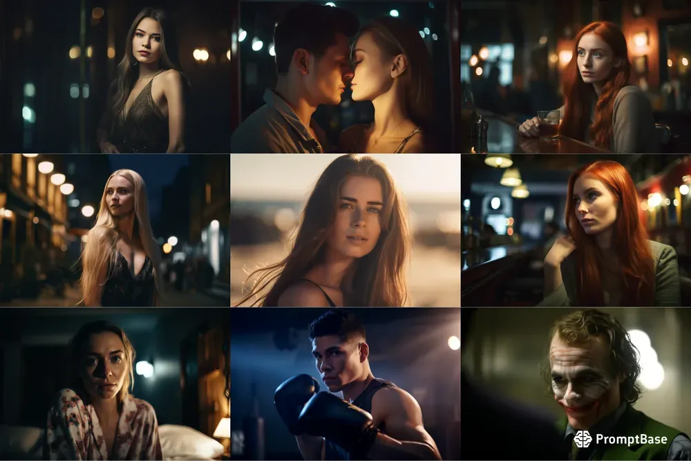 Hyper Realistic Movie Scene Style Photos Midjourney Prompt | PromptBase