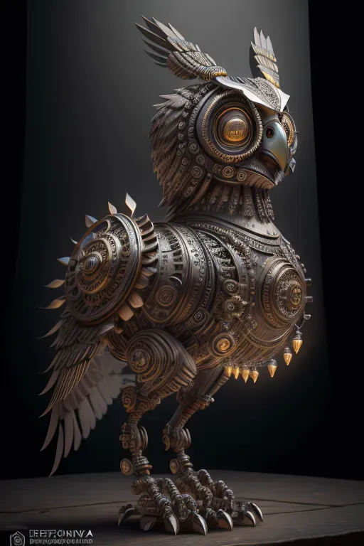 Steampunk Style Mechanical Animals Stable Diffusion Prompt | PromptBase