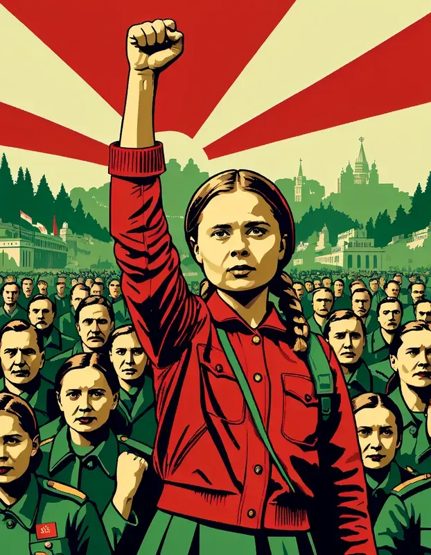 Propaganda Posters Stable Diffusion Prompt | PromptBase