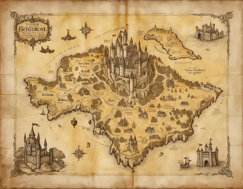 Fantasy Maps Stable Diffusion Prompt | PromptBase