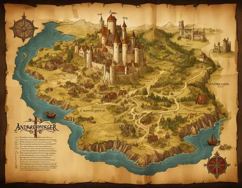 Fantasy Maps Stable Diffusion Prompt | PromptBase