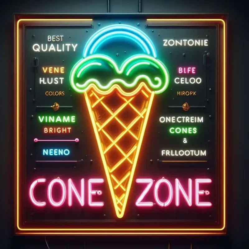 Neon Signs With Text DALL·E Prompt | PromptBase