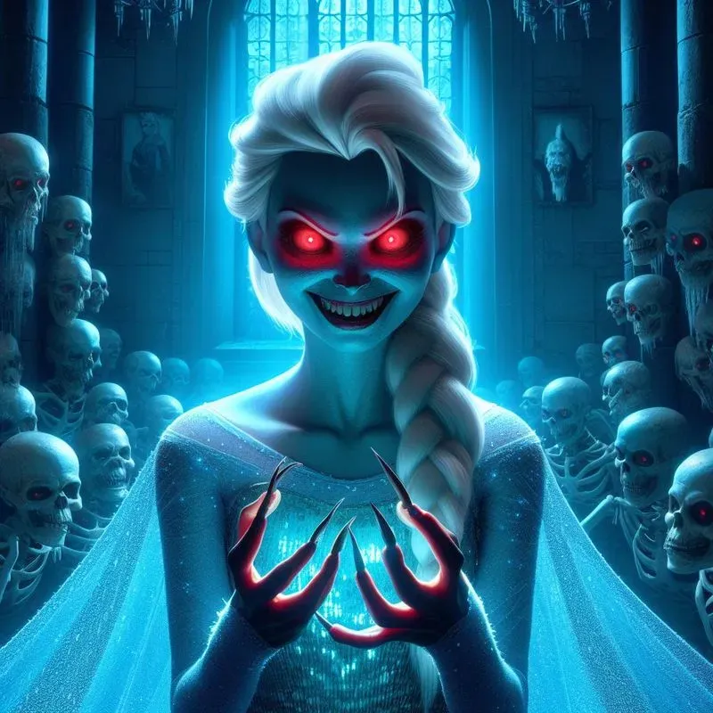 Creepy Disney Characters DALL·E Prompt | PromptBase