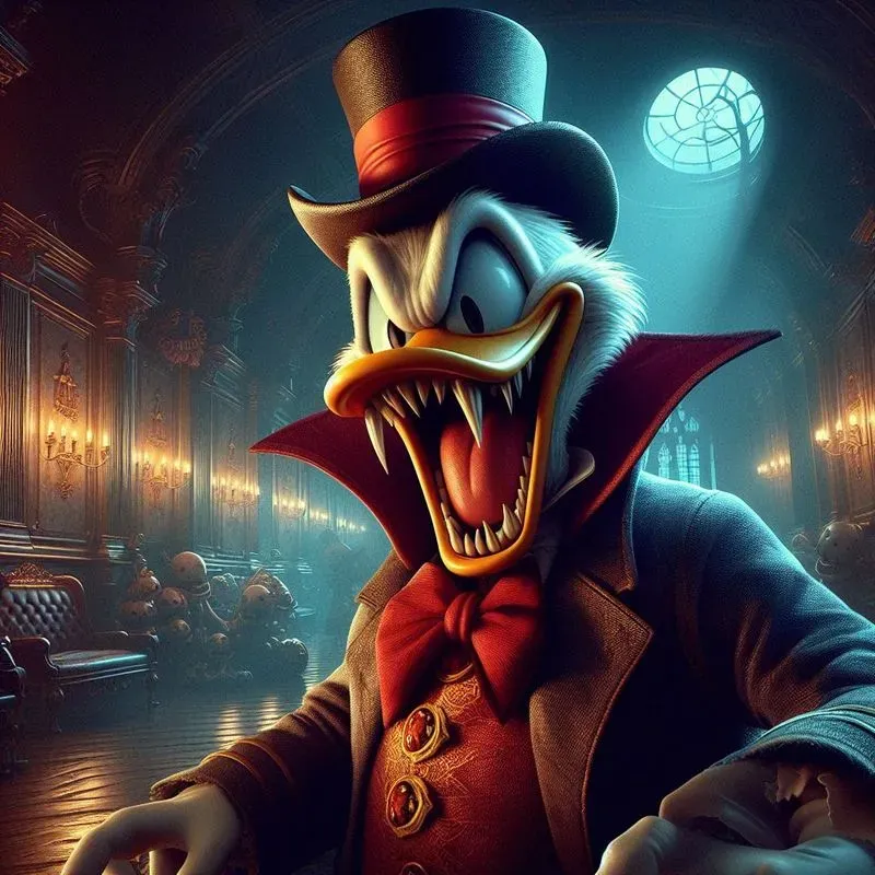 Creepy Disney Characters DALL·E Prompt | PromptBase