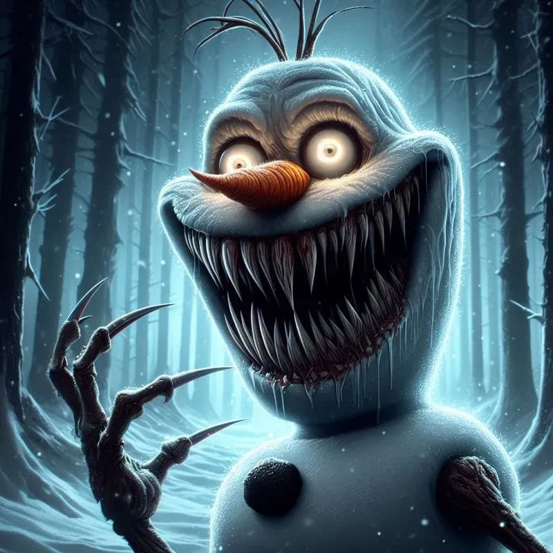 Creepy Disney Characters DALL·E Prompt | PromptBase