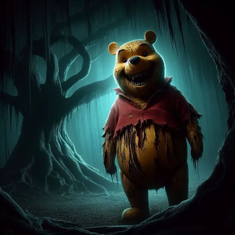 Creepy Disney Characters DALL·E Prompt | PromptBase