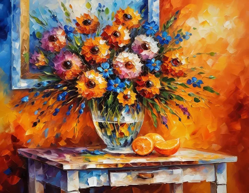 Vibrant Oil Paintings Stable Diffusion Prompt | PromptBase