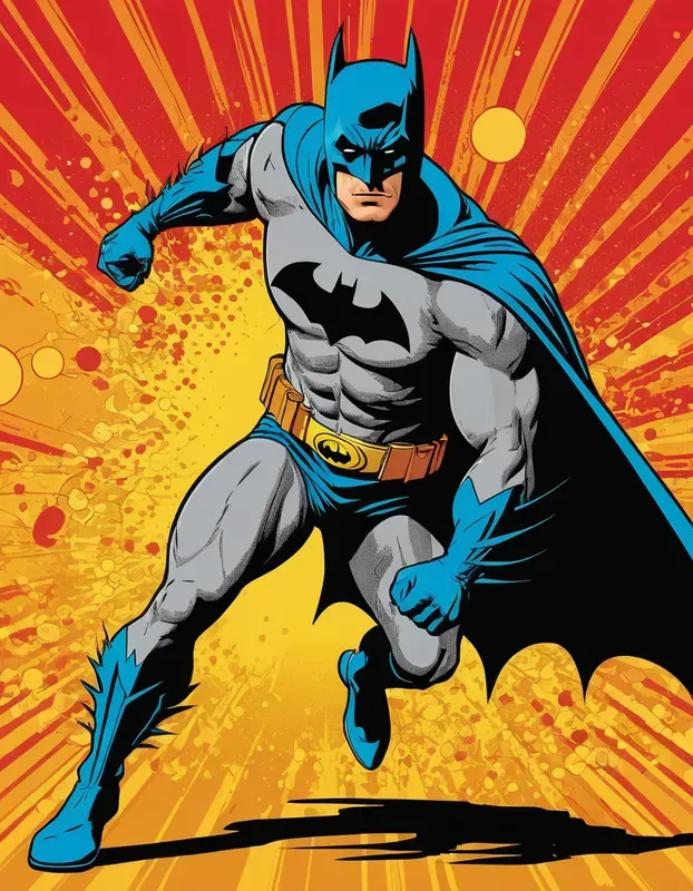 Comic Hero Posters Stable Diffusion Prompt | PromptBase