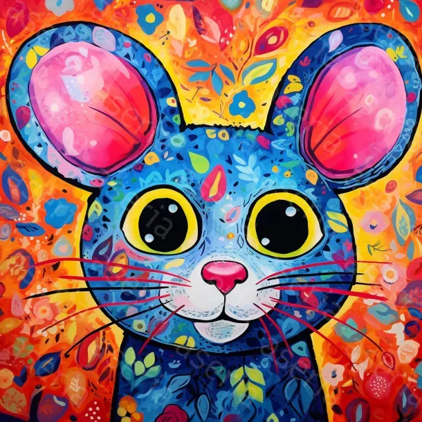 Vibrant Quirky Paintings Midjourney Prompt | PromptBase