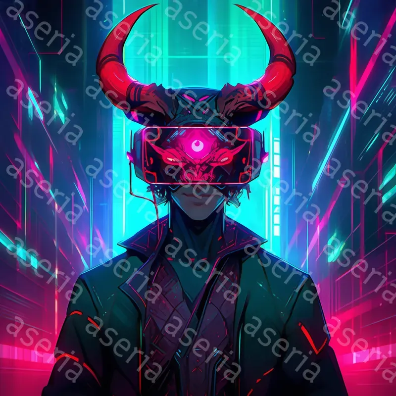 Cyberpunk Neon Avatars Midjourney Prompt | PromptBase