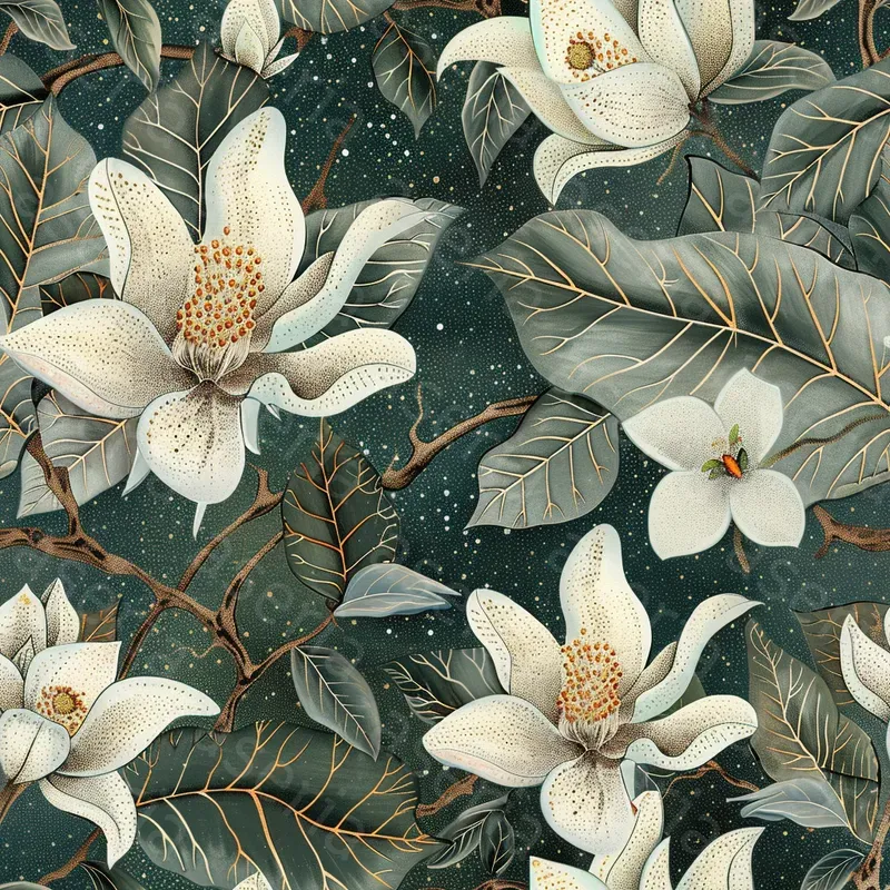 Romantic Floral Picotage Patterns Midjourney Prompt | PromptBase