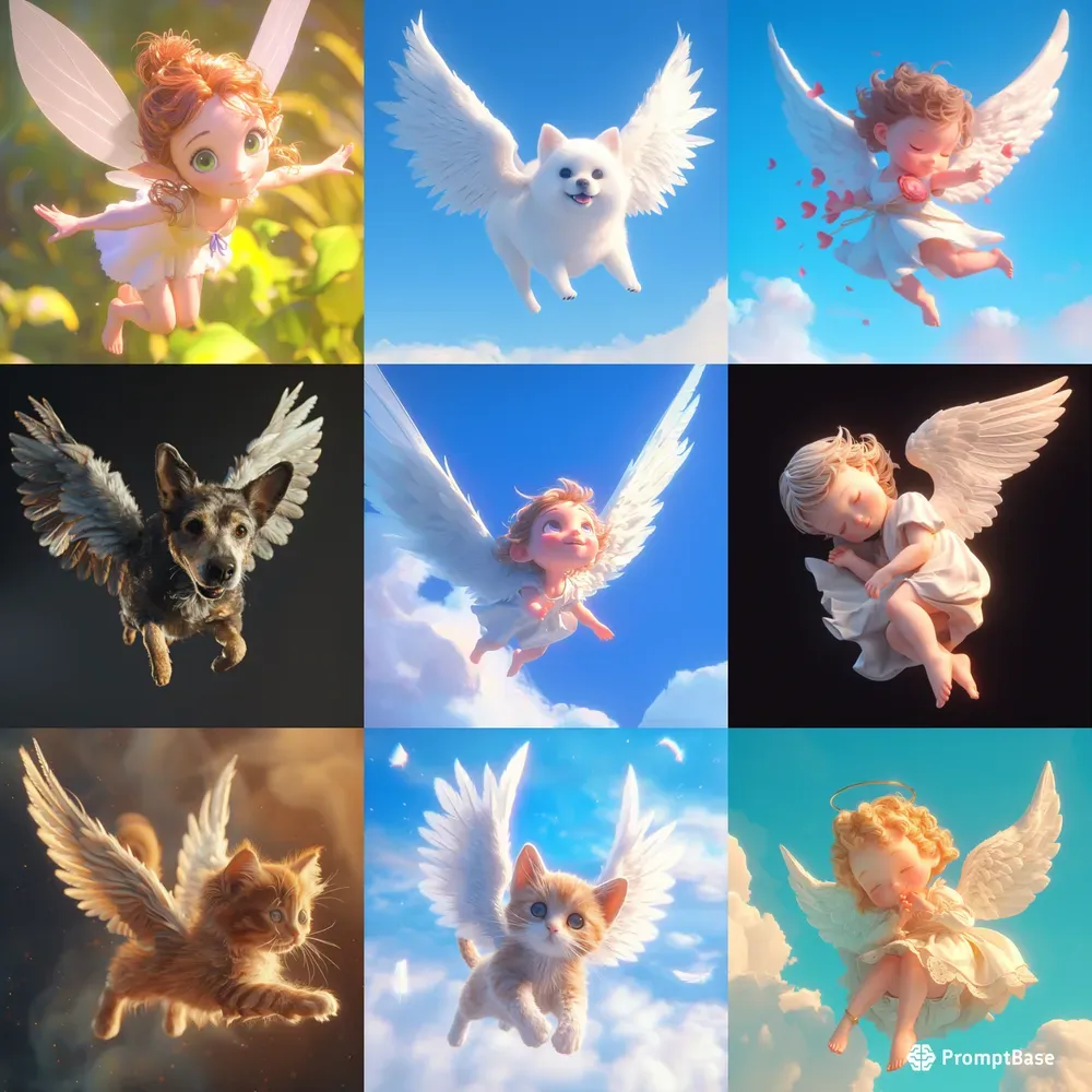 Angelic Images Midjourney Prompt | PromptBase