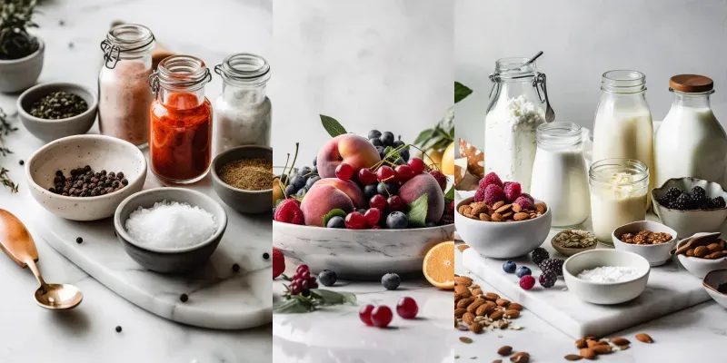 Stylish Food Blogger Photographs Bundle | PromptBase