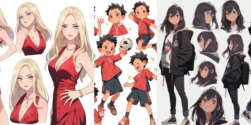 Consistent Anime Characters Niji 5s Midjourney Prompt | PromptBase