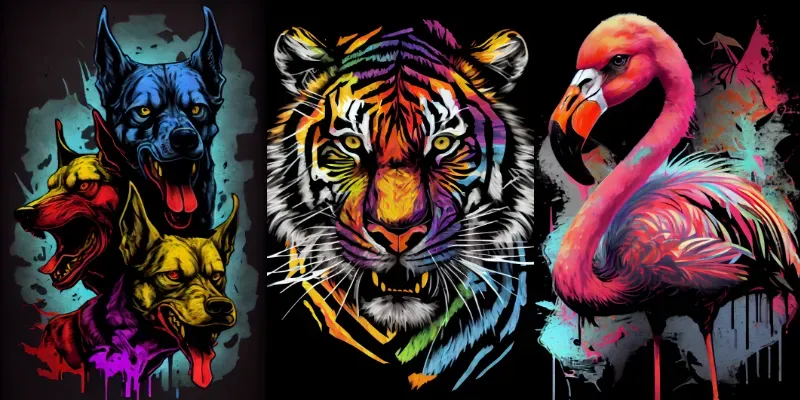 Graffiti Animals