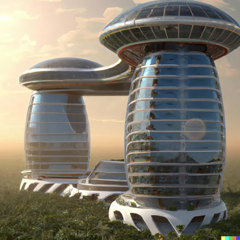 The Hotels Of The Future DALL·E Prompt | PromptBase