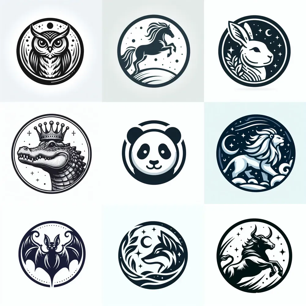 Logo Simple Vector Illustrations DALL·E Prompt | PromptBase