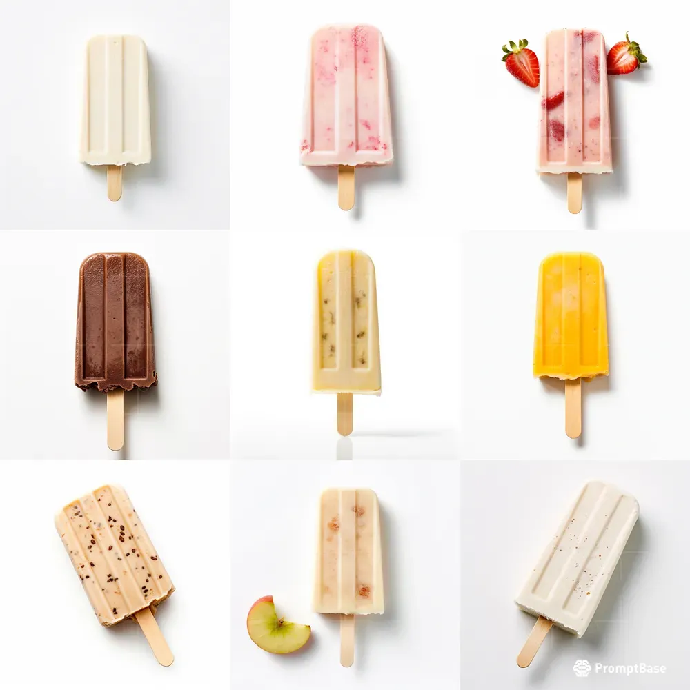 Ice Cream Blocks Midjourney Prompt | PromptBase