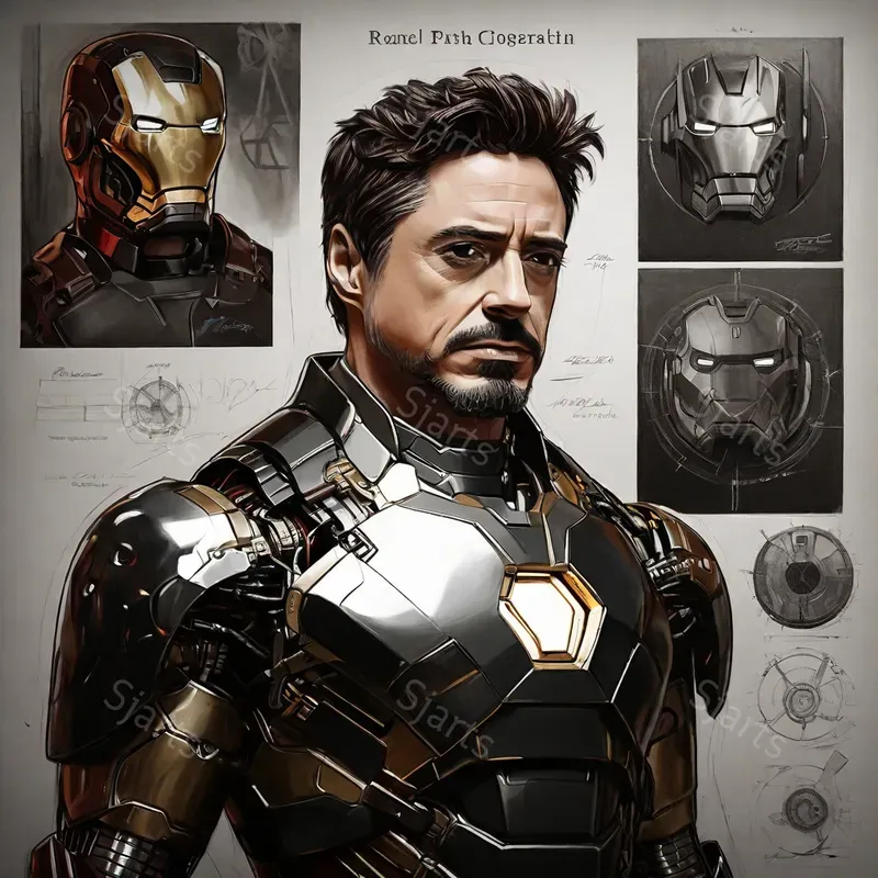 Marvel Dc Character Realistic Sketches Leonardo Ai Prompt | PromptBase