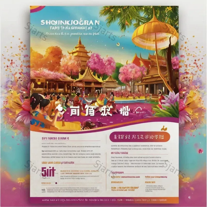 Cultural Celebration Marketing Flyers Leonardo Ai Prompt | PromptBase