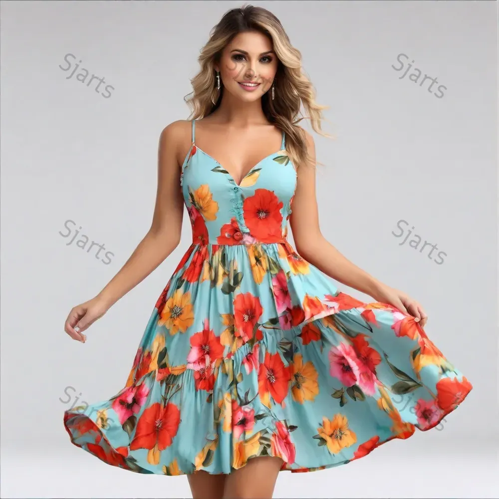 Ecomm Uses Female Casual Clothes Mockups Leonardo Ai Prompt | PromptBase