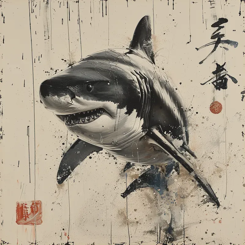 Impressive Ink Art Midjourney Prompt | PromptBase